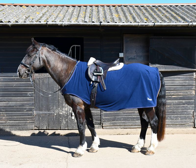 Rhinegold Fixed Chest Fleece Ride-On Rug – Highgate Horseware